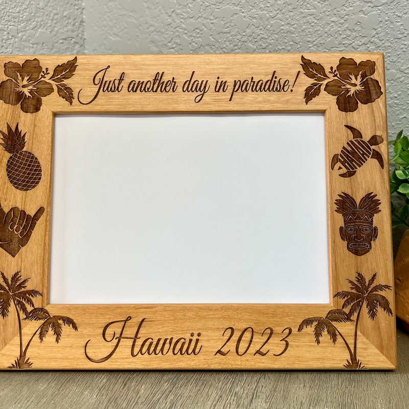 Hawaiian Theme Wall Frame - Etsy