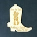 100 Cowboy Boot Save the Date Wedding Favor Magnets, Wedding Favours ...