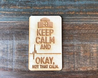 Keep Calm Magnet - Etsy