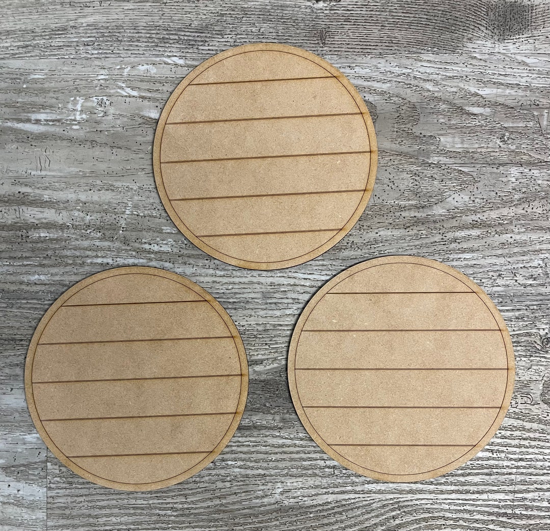 3 Blank Inserts for Changeable Sign, Unpainted Ready for You to Finish ...