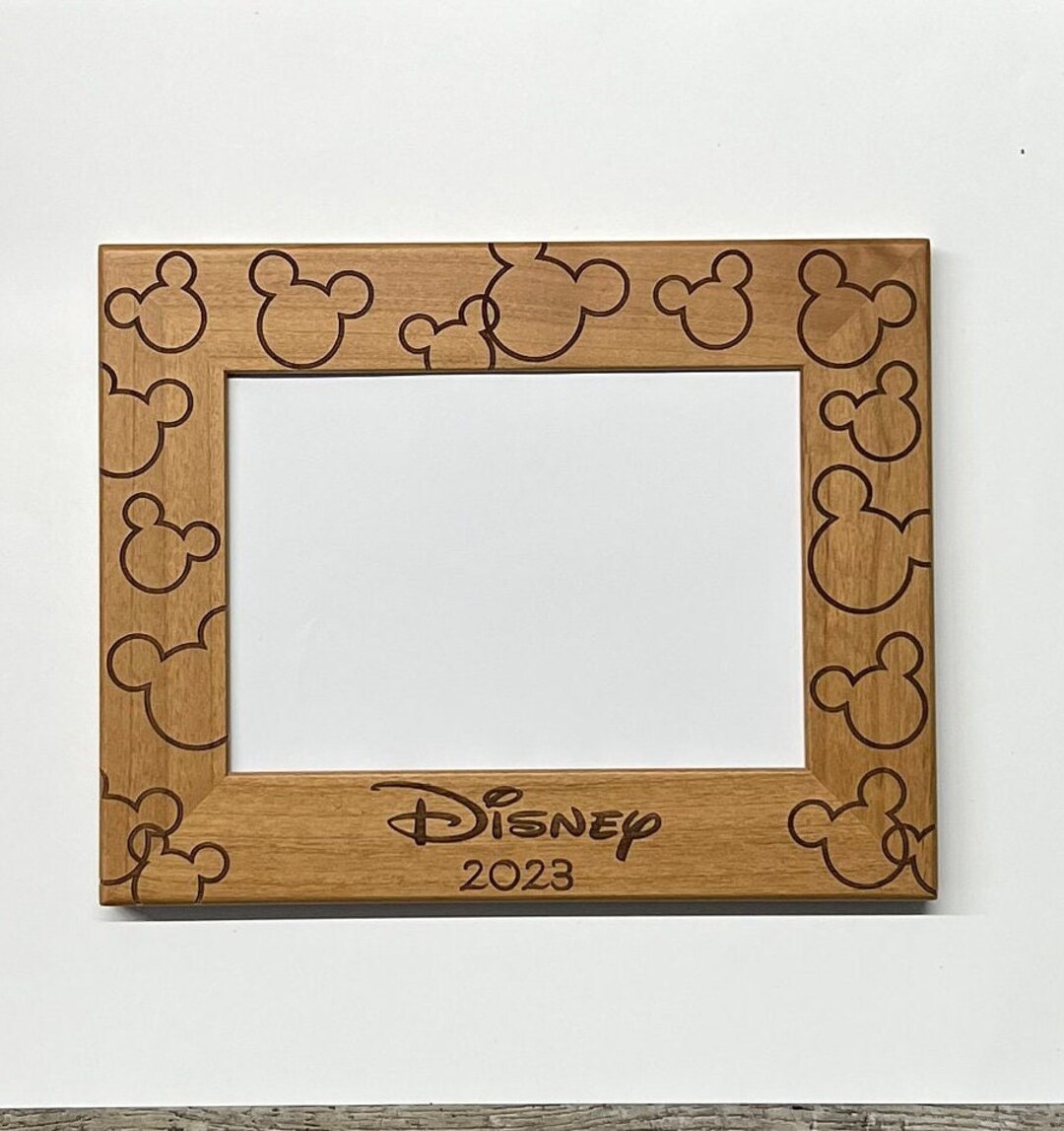 Mickey Mouse 4x6 Picture Frame Custom Disneyland, Disney World, Disney ...