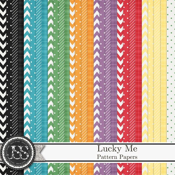 Lucky Me St. Patrick's Day theme Digital Scrapbook Kit | Etsy