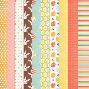 Egg Hunt Add on Easter or Spring Digital Scrapbooking Kit, Holiday ...