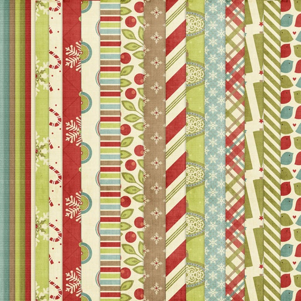 Christmas, Holiday, Tis the Season, Digital Scrapbooking Kit Collection ...