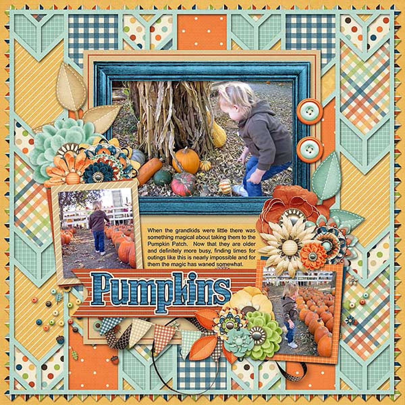 Forest Fall Autumn 12x12 Digital Scrapbook Kit Bundle - Etsy
