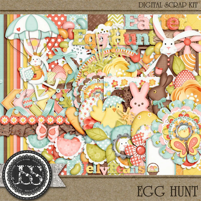 12 X 12 Easter Scrapbook Paper - Etsy