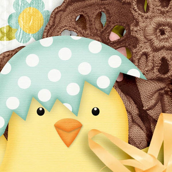 Egg Hunt Easter or Spring Digital Scrapbook Kit Holiday - Etsy