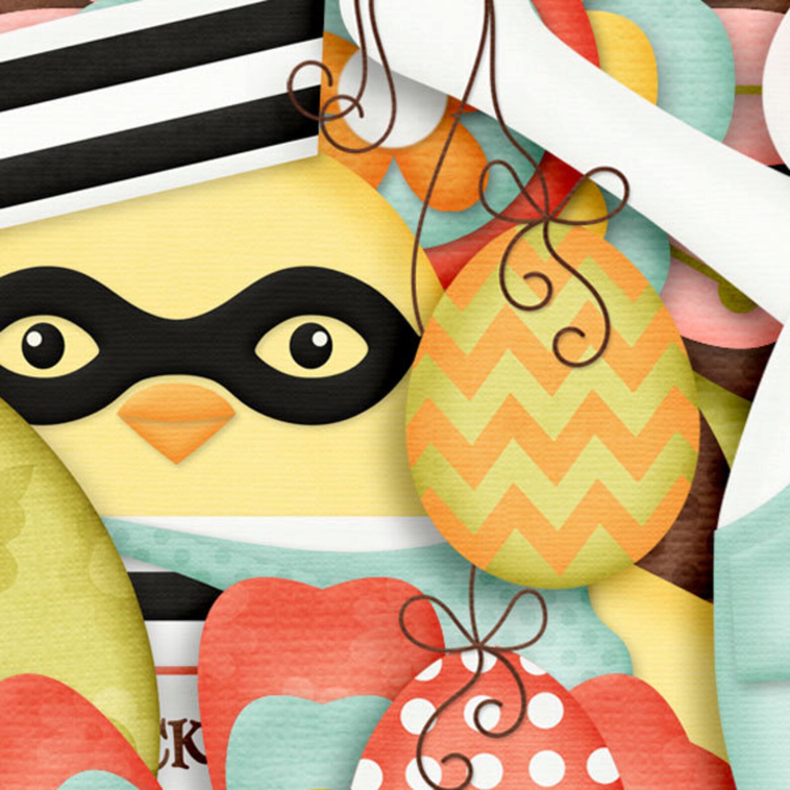 Egg Hunt Add on Easter or Spring Digital Scrapbooking Kit, Holiday ...