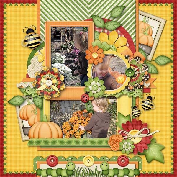 In the Garden Digital Scrapbook Kit Collection - Digital Scrapbooking ...