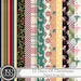 12 Days of Christmas 12x12 Digital Scrapbook Kit, Holiday, Festive ...