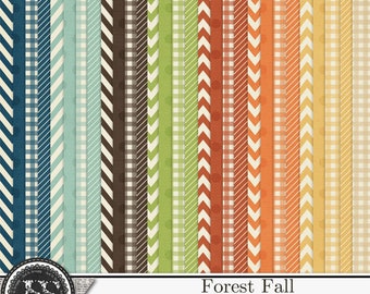 Nearly Fall Autumn 12x12 Worn Wood Pattern Papers and Backgrounds ...