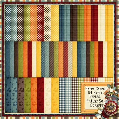 Yellow and Navy Blue Digital Paper Set Personal and Commercial | Etsy