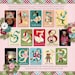 12 Days of Christmas 12x12 Digital Scrapbook Kit Bundle, Holiday ...