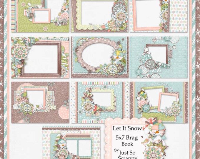 Heroes in Blue Police 12x12 Page Border Elements and - Etsy