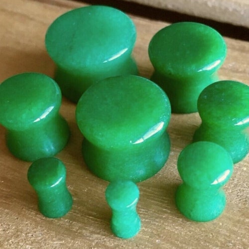 PAIR of Beautiful Turquoise Stone Plugs Gauges 8g up to - Etsy