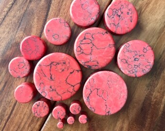 Red Turquoise Stone | Etsy