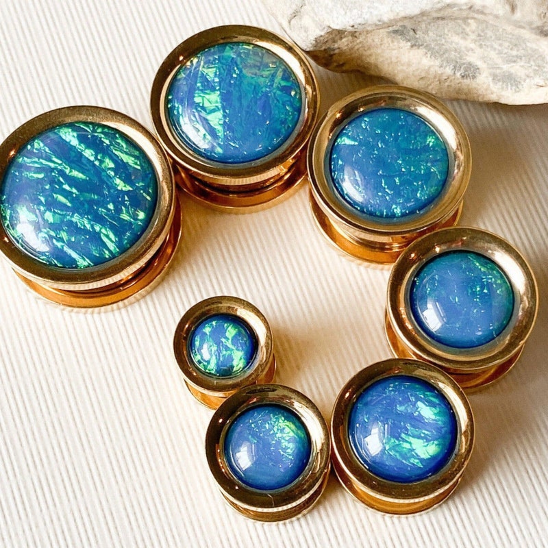 Opal Plugs - Etsy