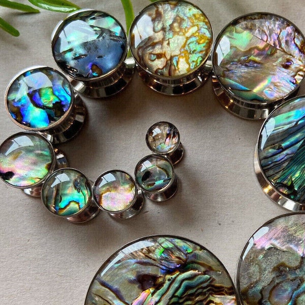 Ear Plugs, Homemade Ear Plugs, Earring Gauges, Millefiori Ear Plugs ...