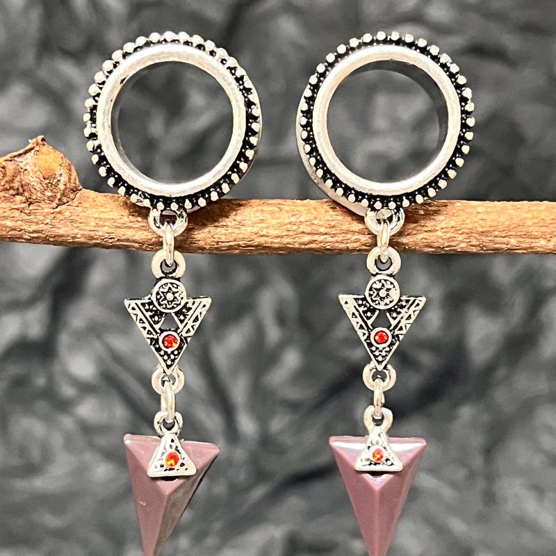 Dangle 5mm Ear Tunnel - Etsy