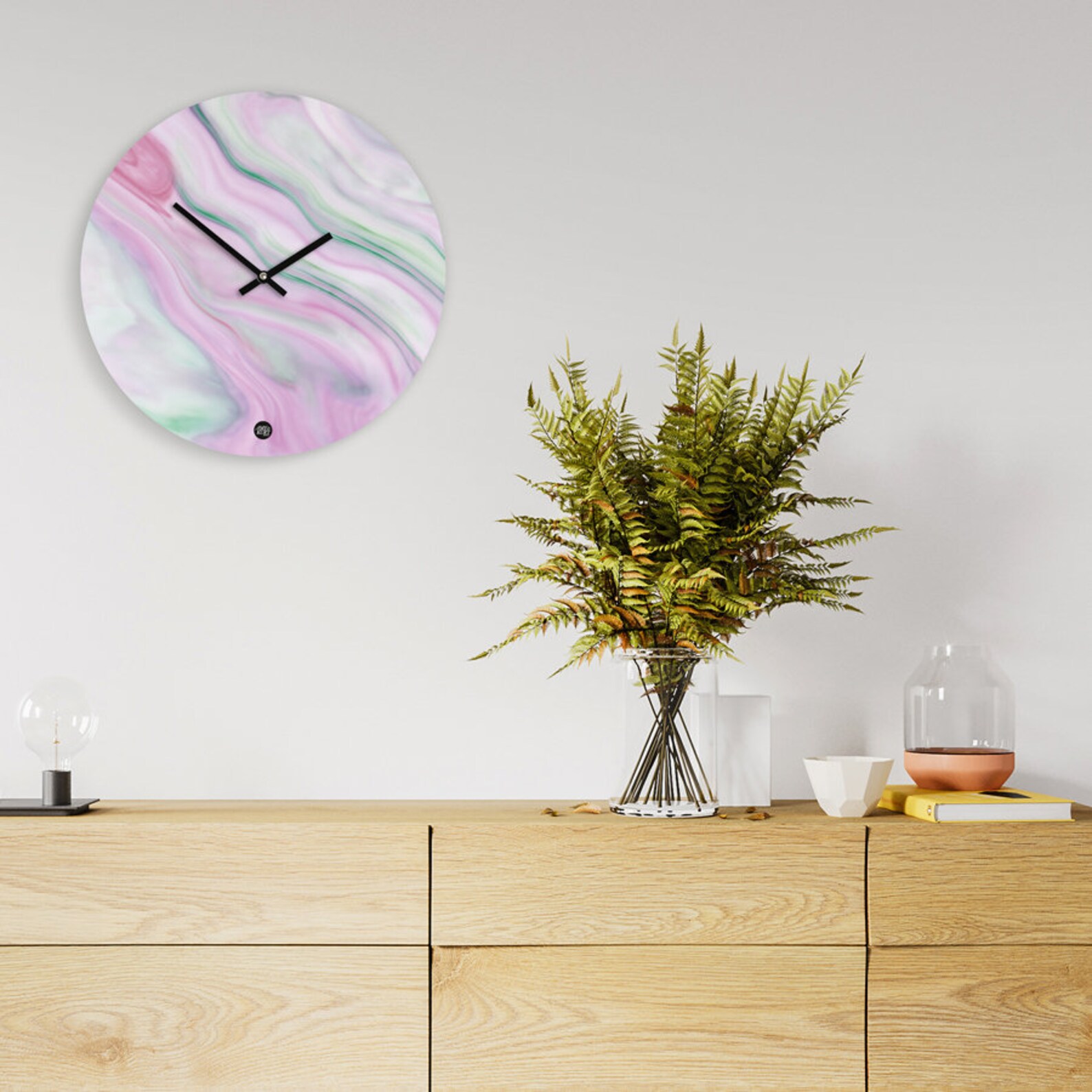 Wall Clock candy - Etsy