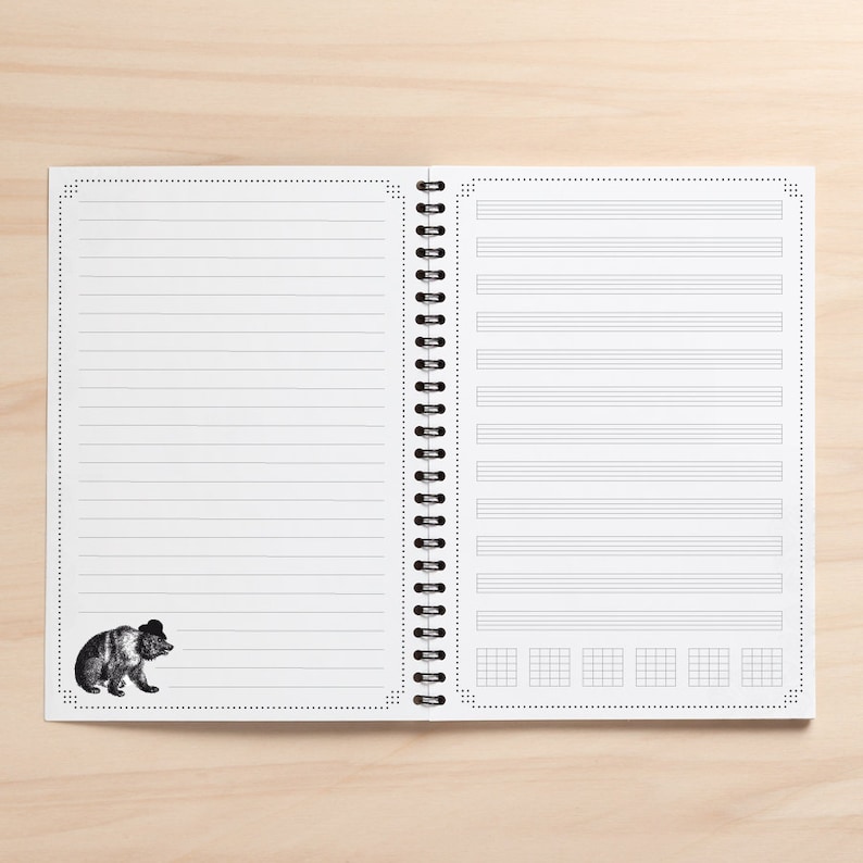 Songwriter Notebook berlin City Musicians A5 - Etsy