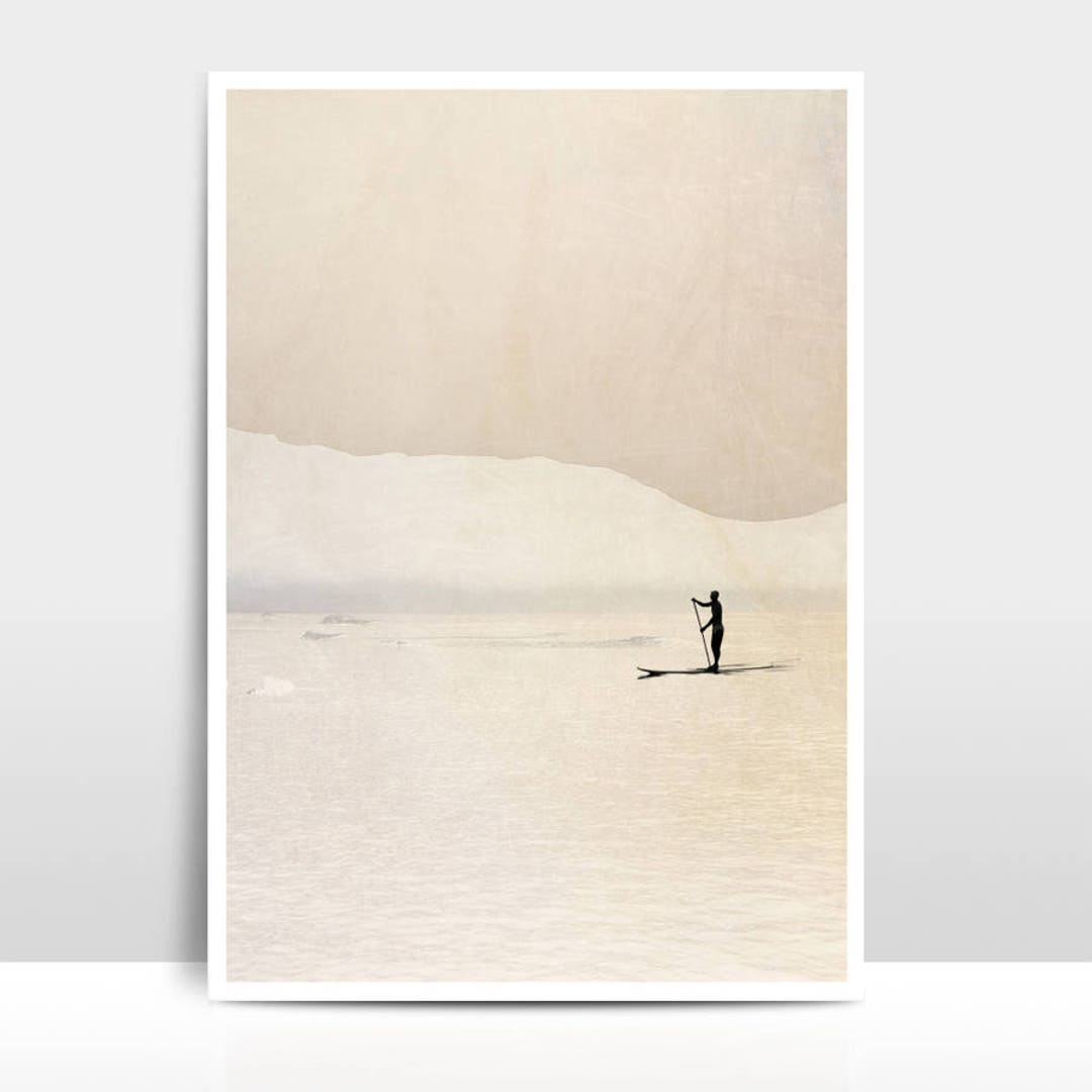 Artprint stand up Paddling - Etsy
