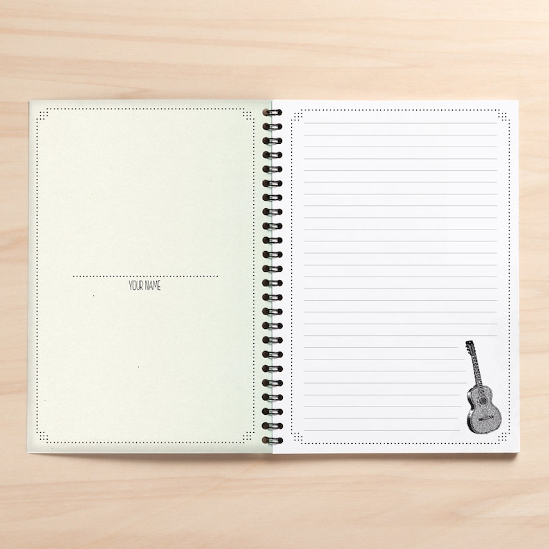 Songwriter Notebook berlin City Musicians A5 - Etsy