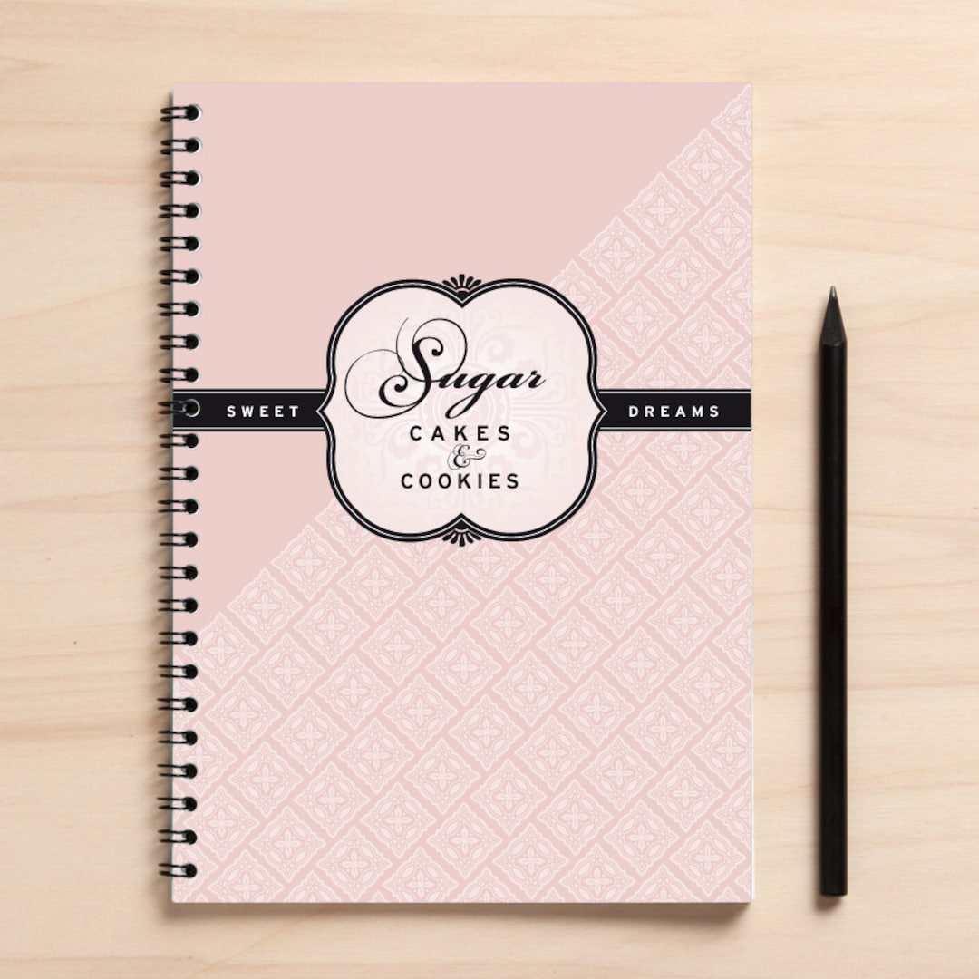 Notebook for Recipes "sugar" A5 Pink - Etsy