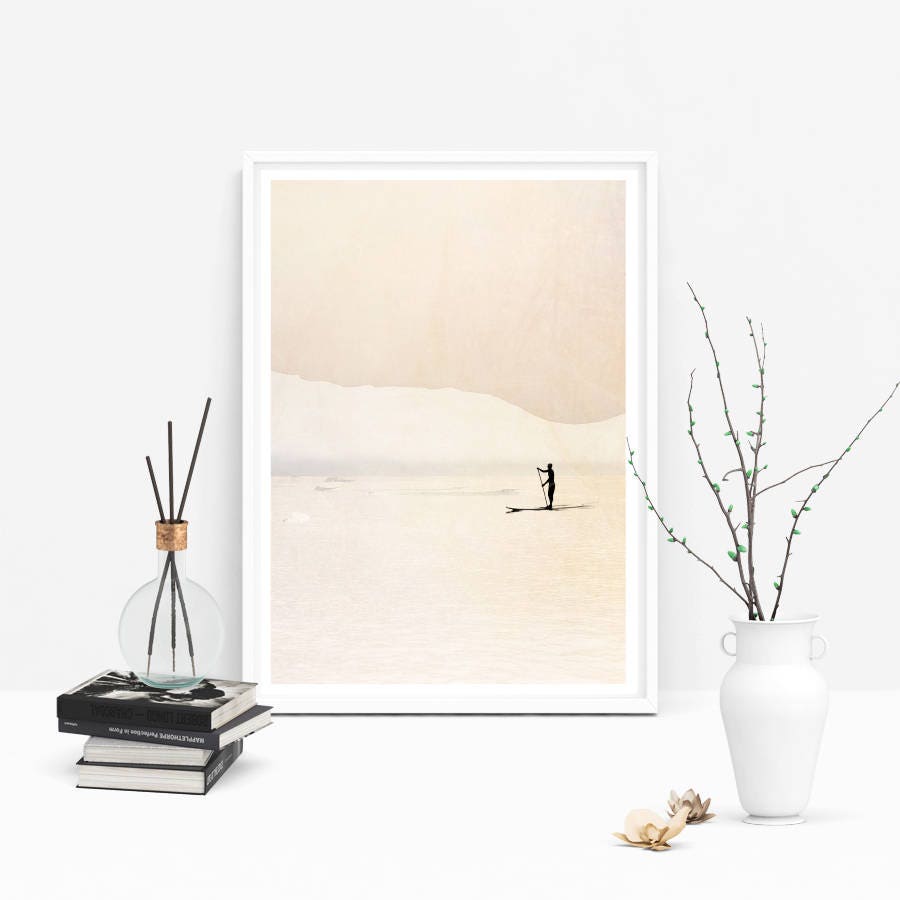 Artprint stand up Paddling - Etsy