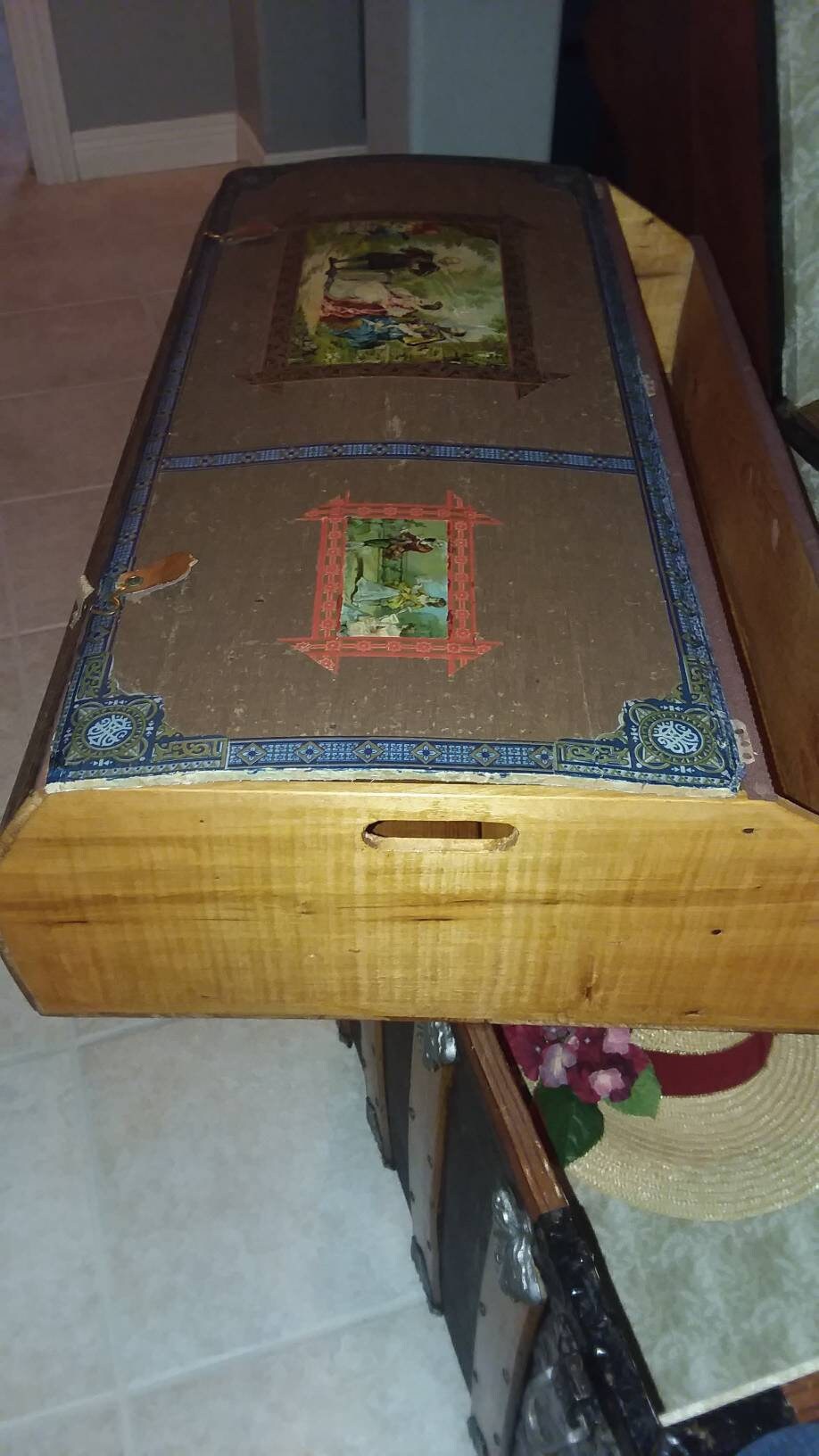 Romadka Monitor Steamer Trunk From Approximately 1880. Prices Has Been ...