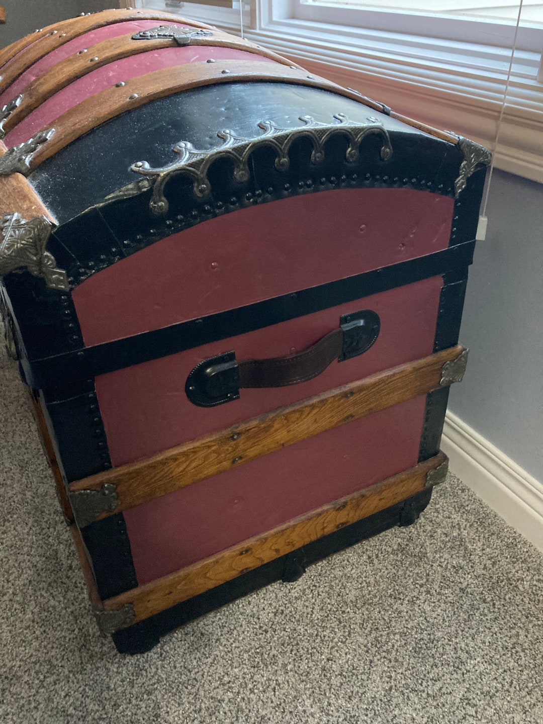 Antique Trunk From Late 1800’s Price Has Been Reduced Since I Will Be ...