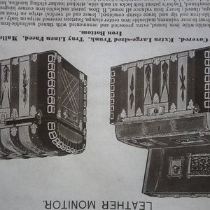 Romadka Monitor Steamer Trunk From Approximately 1880. Prices Has Been ...