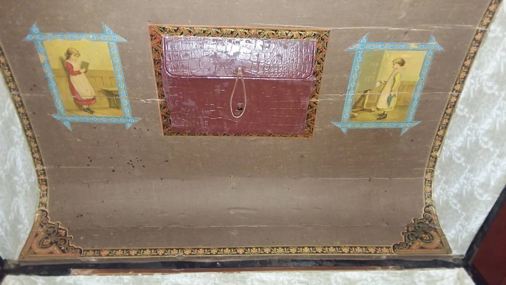 Romadka Monitor Steamer Trunk From Approximately 1880. Prices Has Been ...