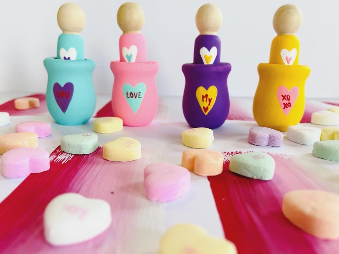 Conversation Heart Nesting Set - Etsy