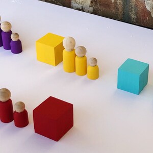 Rainbow Sorting Set - Etsy