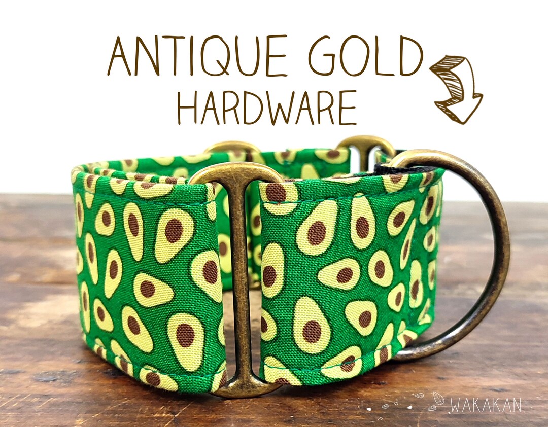Martingale Dog Collar Model Avocado. Adjustable and Handmade With 100% ...