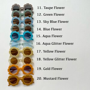 Personalized Sunglasses for Kids, Daisy Glasses, Neutral Glasses ...