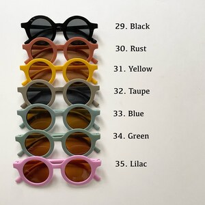 Personalized Sunglasses for Kids, Daisy Glasses, Neutral Glasses ...