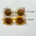 Personalized Sunglasses for Kids Daisy Glasses Neutral - Etsy