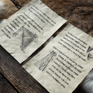 4 Dwarven Machinery and Tools Pages - Middle Earth Inspired Blueprint ...