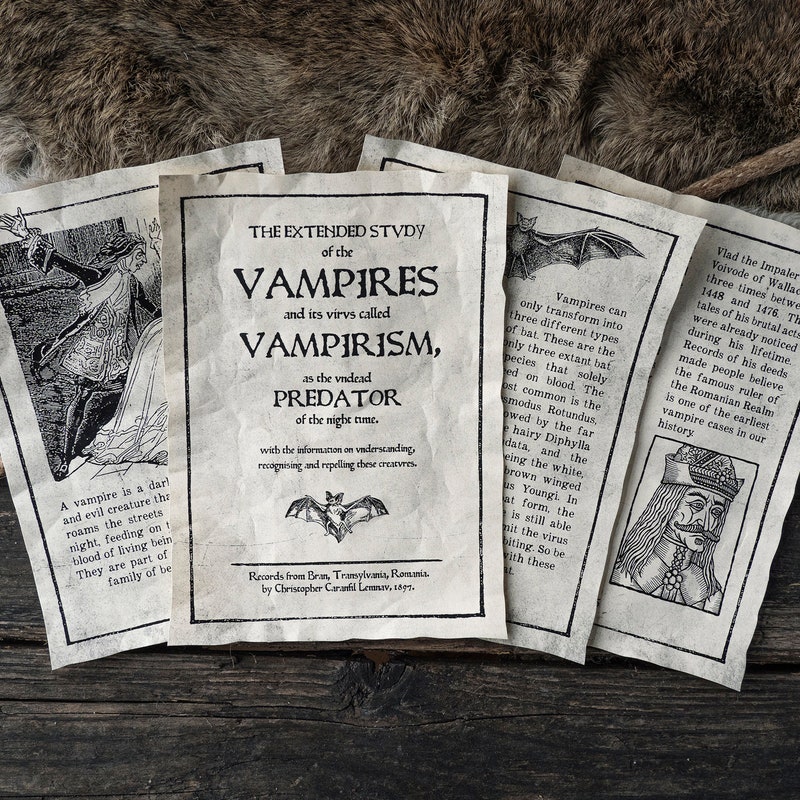 Vampire Hunting Kit - Etsy