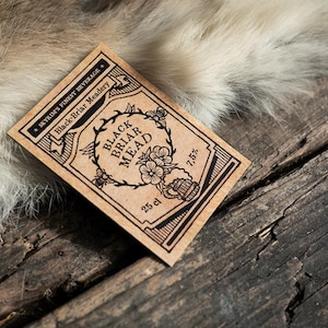 3 Skyrim Beverages Stickers - Skooma, Honningbrew and Black-briar Mead ...