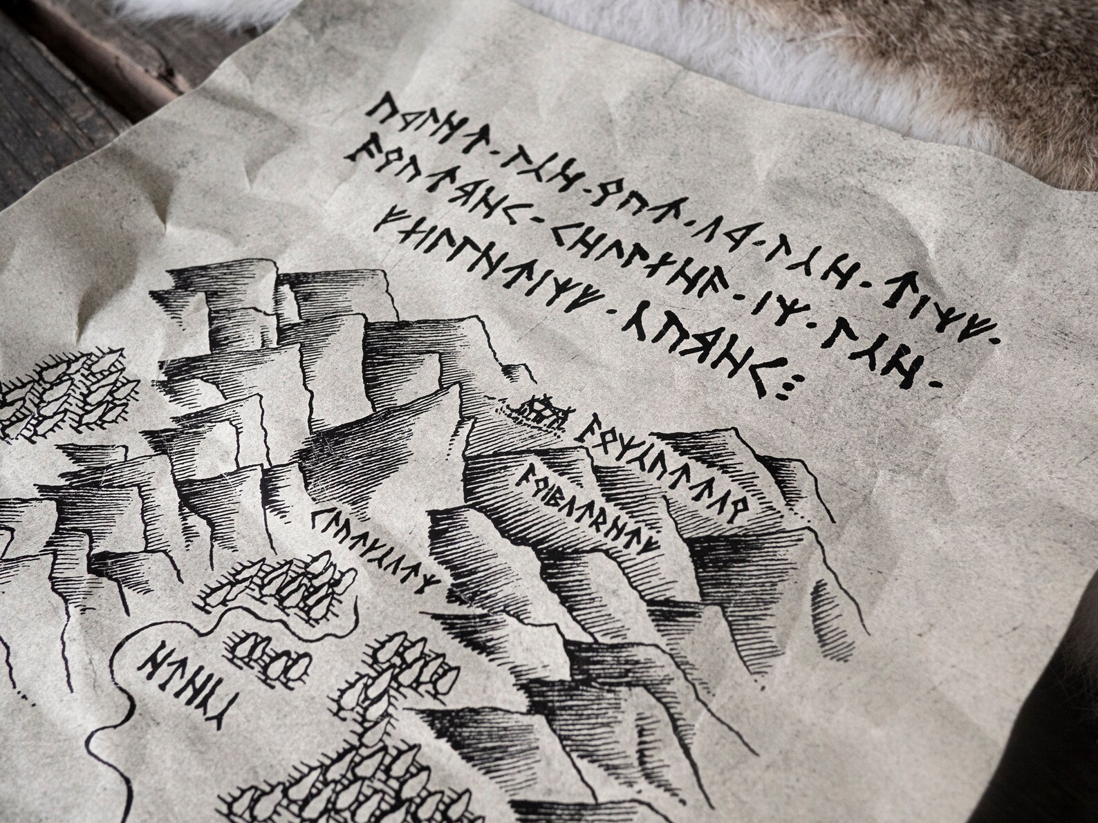 3 Dwarven Settlements Pages Scrolls From the Realm of - Etsy