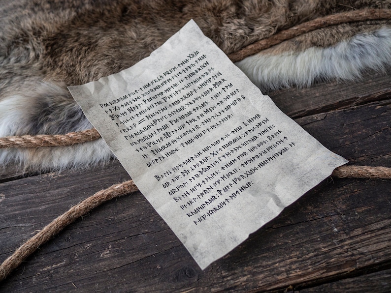 4 Dwarven Moria Inspired Pages on A5 Scrolls From the Realm - Etsy