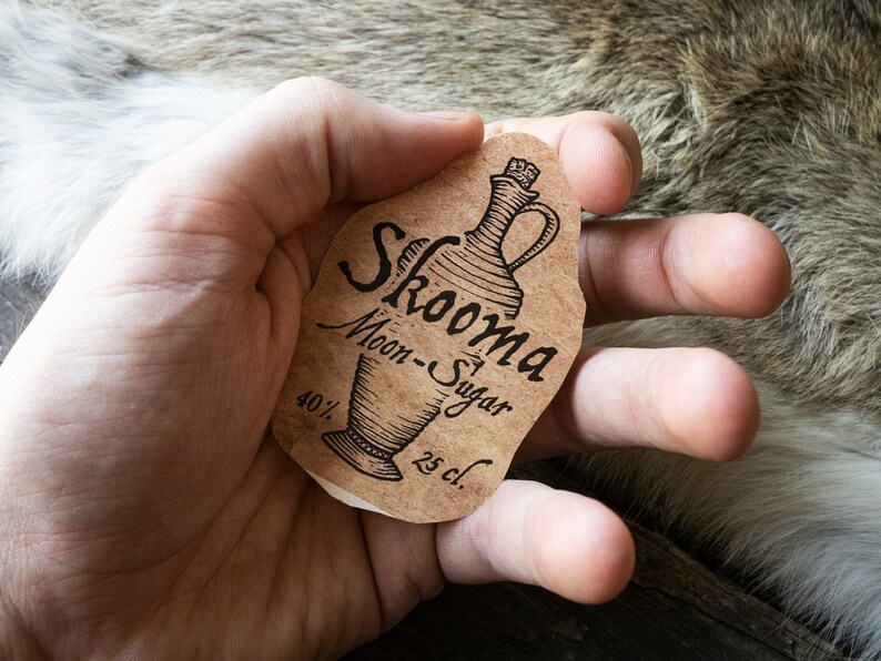 3 Skyrim Beverages Stickers Skooma Honningbrew and | Etsy