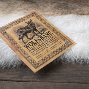 3 Potion Label Stickers Owl Feathers, Butterfly Wings and Wolfsbane - Etsy