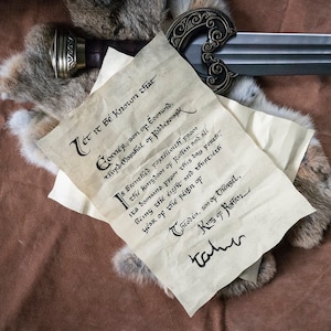 3 Rohan Inspired Pages - Scrolls From the Realm of Tolkien - Etsy