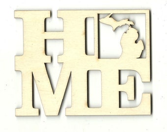 Michigan Shape | Etsy