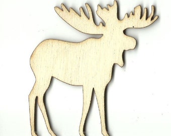 Wood moose | Etsy