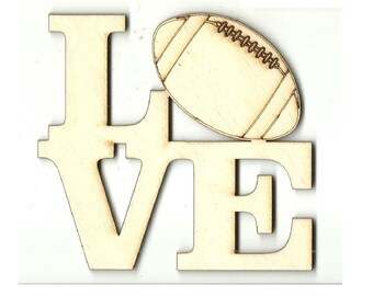 Football Helmet Laser Cut Out Unfinished Wood Shape Craft - Etsy